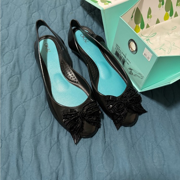 OKA b. | Shoes | Oka Black Womens Slingbacks | Poshmark